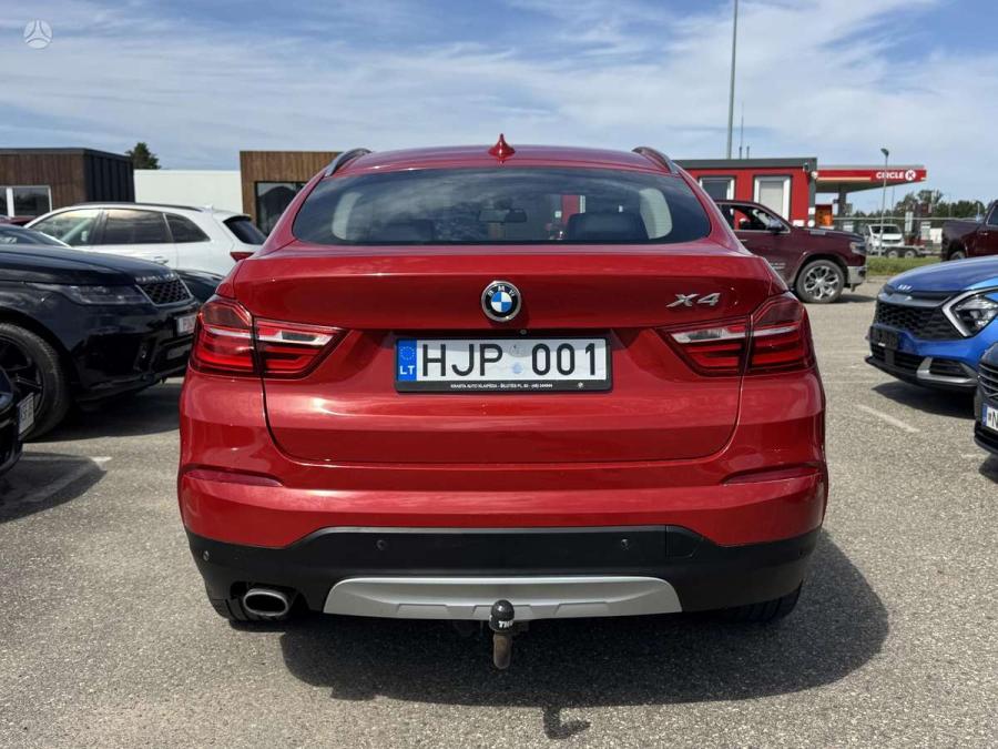 Sarkans BMW X4 2014 Viļņa, ar dzinēja tilpumu 2.00 L un nobraukumu 274 tūkst. km par 15490 €, foto 9 vietnē AUTOMOTO.COM.LV