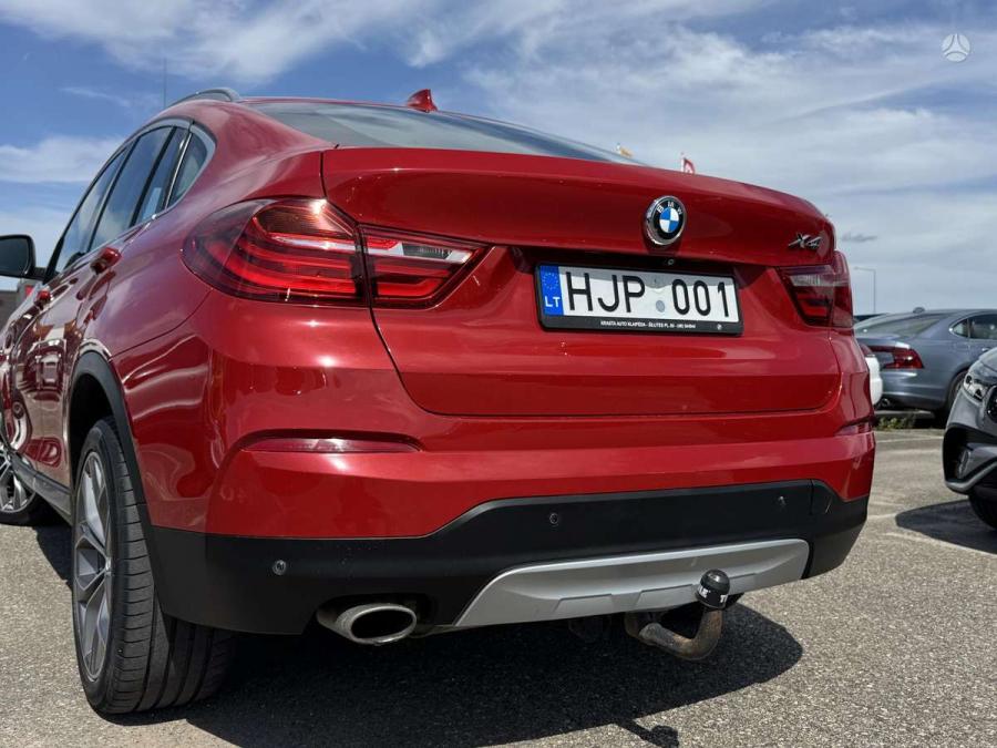 Sarkans BMW X4 2014 Viļņa, ar dzinēja tilpumu 2.00 L un nobraukumu 274 tūkst. km par 15490 €, foto 14 vietnē AUTOMOTO.COM.LV
