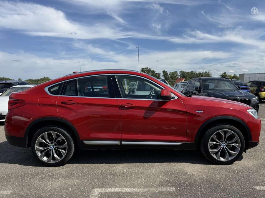 Sarkans BMW X4 2014 Viļņa, ar dzinēja tilpumu 2.00 L un nobraukumu 274 tūkst. km par 15490 €, foto 15 vietnē AUTOMOTO.COM.LV