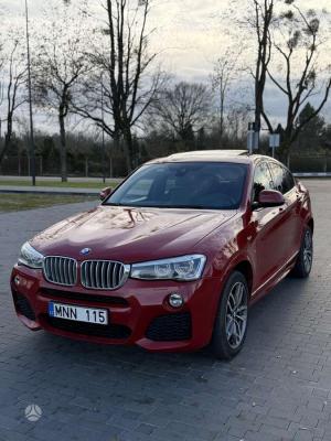 Sarkans BMW X4 2015 Kauņa, ar dzinēja tilpumu 2.00 L un nobraukumu 265 tūkst. km par 17200 €, foto 2 vietnē AUTOMOTO.COM.LV