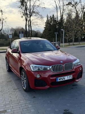 Sarkans BMW X4 2015 Kauņa, ar dzinēja tilpumu 2.00 L un nobraukumu 265 tūkst. km par 17200 €, foto 7 vietnē AUTOMOTO.COM.LV