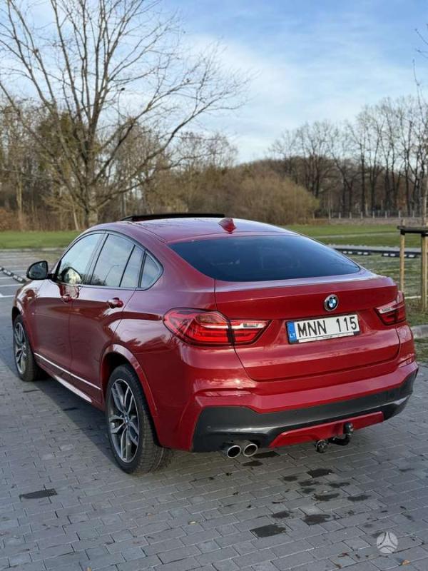 Sarkans BMW X4 2015 Kauņa, ar dzinēja tilpumu 2.00 L un nobraukumu 265 tūkst. km par 17200 €, foto 8 vietnē AUTOMOTO.COM.LV