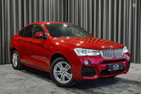 Sarkans BMW X4 2015 Marijampole, ar dzinēja tilpumu 2.99 L un nobraukumu 275 tūkst. km par 16950 €, foto 1 vietnē AUTOMOTO.COM.LV