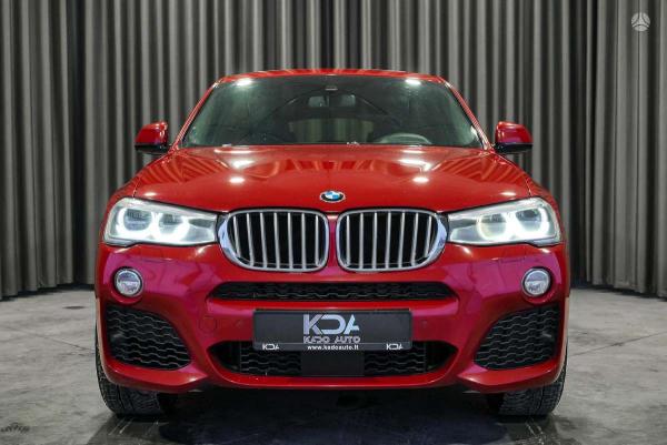Sarkans BMW X4 2015 Marijampole, ar dzinēja tilpumu 2.99 L un nobraukumu 275 tūkst. km par 16950 €, foto 4 vietnē AUTOMOTO.COM.LV