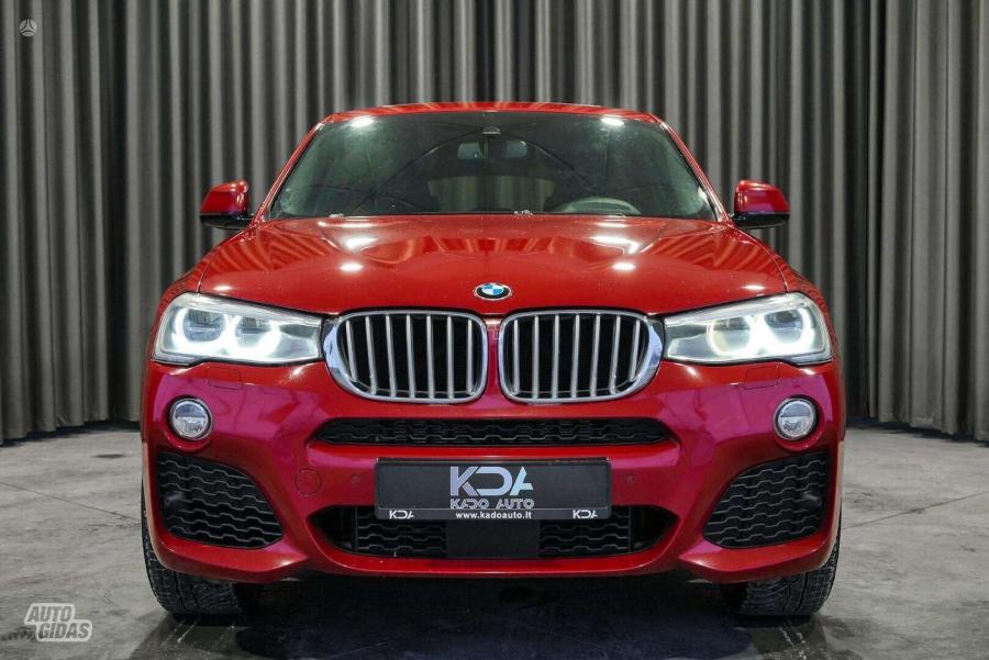 Red BMW X4 2015 in Marijampole, with an engine capacity of 3.00 L and mileage of 275 thousand km for 16950 €, photo 4 on AUTOMOTO.COM.LV