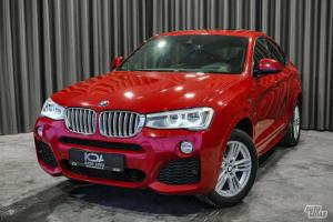 Red BMW X4 2015 in Marijampole, with an engine capacity of 3.00 L and mileage of 275 thousand km for 16950 €, photo 5 on AUTOMOTO.COM.LV