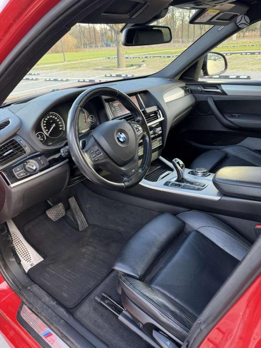 Sarkans BMW X4 2015 Kauņa, ar dzinēja tilpumu 2.99 L un nobraukumu 265 tūkst. km par 17450 €, foto 20 vietnē AUTOMOTO.COM.LV