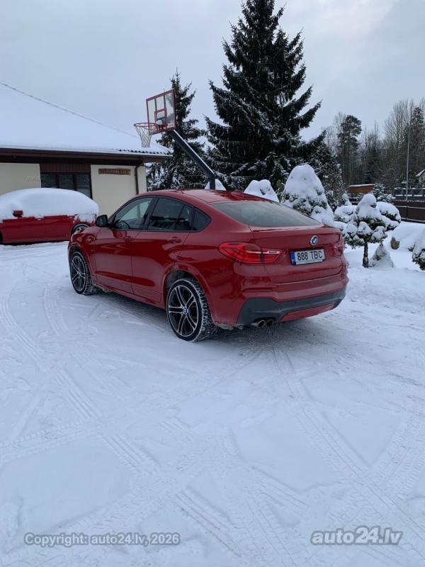Red BMW X4 2015 in Tallinn, with an engine capacity of 3.00 L and mileage of 330 thousand km for 16500 €, photo 2 on AUTOMOTO.COM.LV