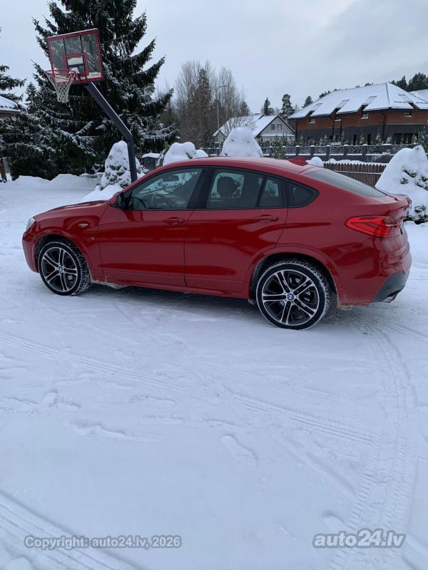 Red BMW X4 2015 in Tallinn, with an engine capacity of 3.00 L and mileage of 330 thousand km for 16500 €, photo 3 on AUTOMOTO.COM.LV