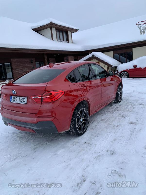 Red BMW X4 2015 in Tallinn, with an engine capacity of 3.00 L and mileage of 330 thousand km for 16500 €, photo 4 on AUTOMOTO.COM.LV