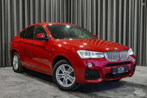 Sarkans BMW X4 2015 Marijampole, ar dzinēja tilpumu 3.00 L un nobraukumu 275 tūkst. km par 16650 €, foto  vietnē AUTOMOTO.COM.LV