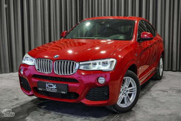 Sarkans BMW X4 2015 Marijampole, ar dzinēja tilpumu 3.00 L un nobraukumu 275 tūkst. km par 16650 €, foto 4 vietnē AUTOMOTO.COM.LV