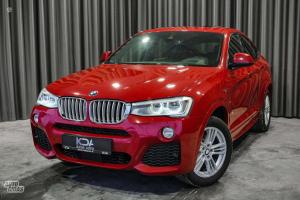 Red BMW X4 2015 in Marijampole, with an engine capacity of 3.00 L and mileage of 275 thousand km for 16650 €, photo 5 on AUTOMOTO.COM.LV