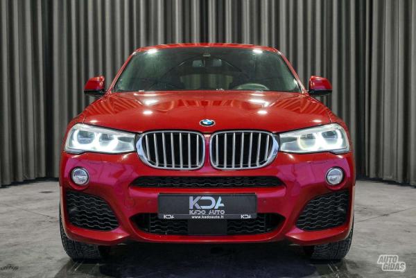 Red BMW X4 2015 in Marijampole, with an engine capacity of 3.00 L and mileage of 275 thousand km for 16250 €, photo 3 on AUTOMOTO.COM.LV