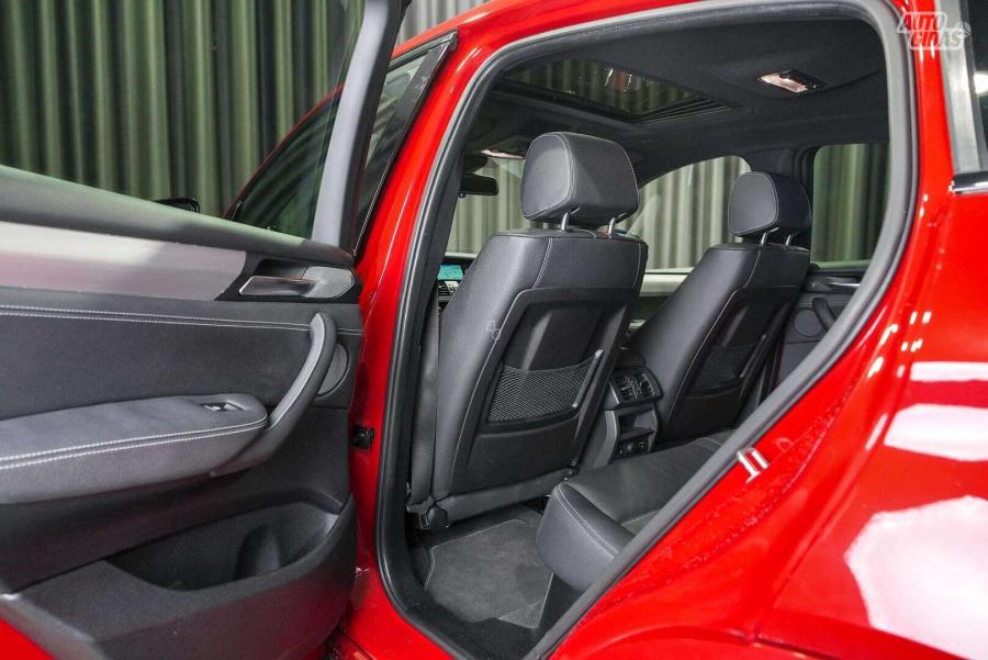 Red BMW X4 2015 in Marijampole, with an engine capacity of 3.00 L and mileage of 275 thousand km for 16250 €, photo 25 on AUTOMOTO.COM.LV