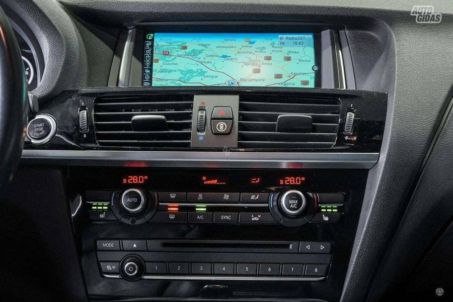 Red BMW X4 2015 in Marijampole, with an engine capacity of 3.00 L and mileage of 275 thousand km for 16250 €, photo 28 on AUTOMOTO.COM.LV