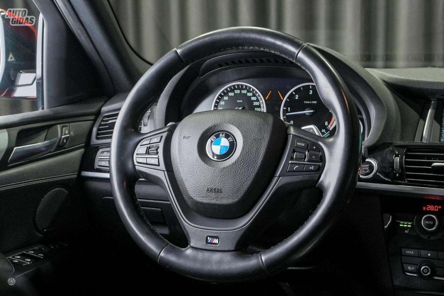 Red BMW X4 2015 in Marijampole, with an engine capacity of 3.00 L and mileage of 275 thousand km for 16250 €, photo 29 on AUTOMOTO.COM.LV