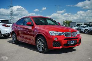 Sarkans BMW X4 2015 Marijampole, ar dzinēja tilpumu 3.00 L un nobraukumu 275 tūkst. km par 15950 €, foto  vietnē AUTOMOTO.COM.LV