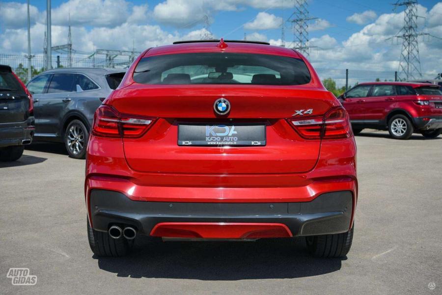 Sarkans BMW X4 2015 Marijampole, ar dzinēja tilpumu 3.00 L un nobraukumu 275 tūkst. km par 15950 €, foto 11 vietnē AUTOMOTO.COM.LV