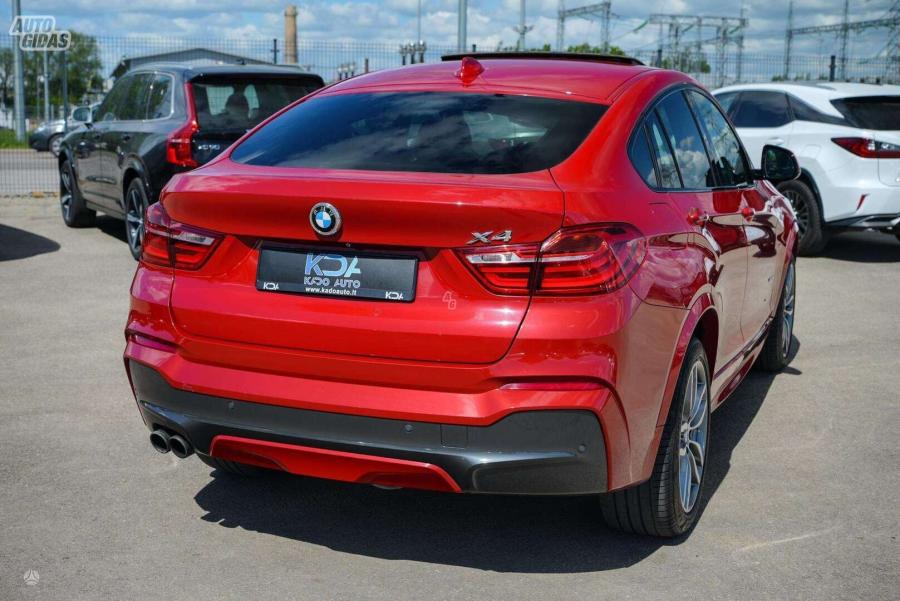 Sarkans BMW X4 2015 Marijampole, ar dzinēja tilpumu 3.00 L un nobraukumu 275 tūkst. km par 15950 €, foto 12 vietnē AUTOMOTO.COM.LV