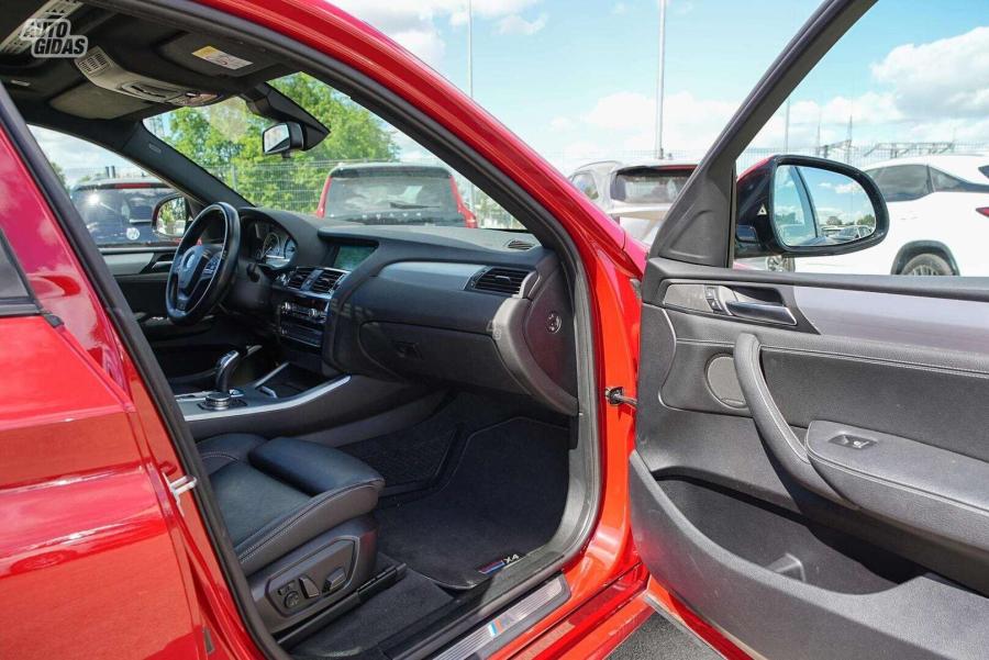 Sarkans BMW X4 2015 Marijampole, ar dzinēja tilpumu 3.00 L un nobraukumu 275 tūkst. km par 15950 €, foto 37 vietnē AUTOMOTO.COM.LV