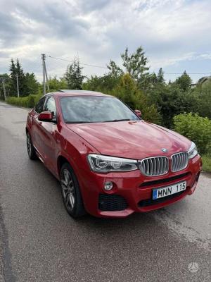 Sarkans BMW X4 2015 Kauņa, ar dzinēja tilpumu 2.99 L un nobraukumu 265 tūkst. km par 16999 €, foto 6 vietnē AUTOMOTO.COM.LV