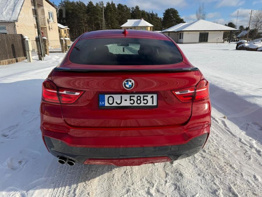 Sarkans BMW X4 2015 Jēkabpils, ar dzinēja tilpumu 3.00 L un nobraukumu 204 tūkst. km par 17400 €, foto 7 vietnē AUTOMOTO.COM.LV