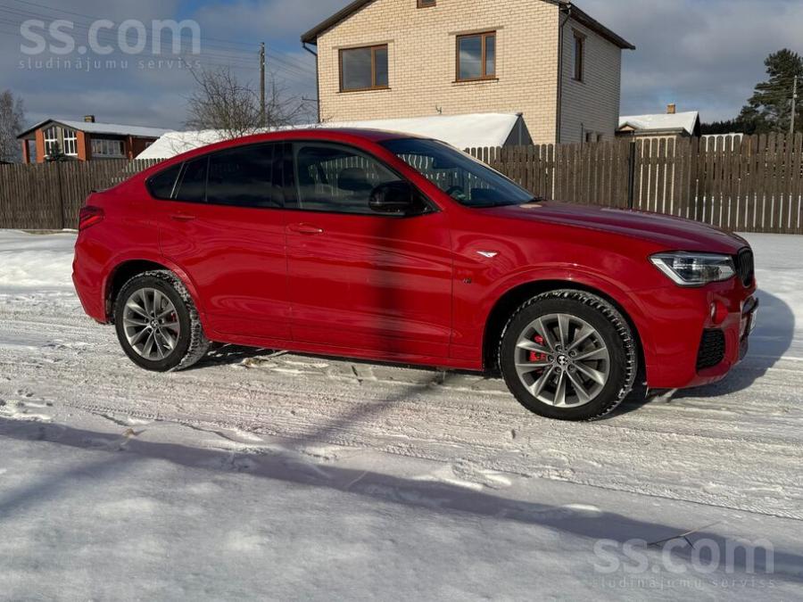 Sarkans BMW X4 2015 Jēkabpils, ar dzinēja tilpumu 3.00 L un nobraukumu 204 tūkst. km par 17400 €, foto 9 vietnē AUTOMOTO.COM.LV