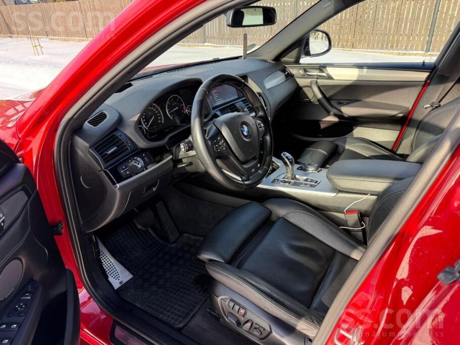 Sarkans BMW X4 2015 Jēkabpils, ar dzinēja tilpumu 3.00 L un nobraukumu 204 tūkst. km par 17400 €, foto 14 vietnē AUTOMOTO.COM.LV