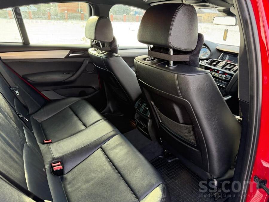 Sarkans BMW X4 2015 Jēkabpils, ar dzinēja tilpumu 3.00 L un nobraukumu 204 tūkst. km par 17400 €, foto 20 vietnē AUTOMOTO.COM.LV