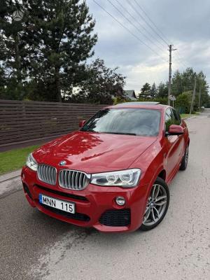 Sarkans BMW X4 2015 Kauņa, ar dzinēja tilpumu 2.99 L un nobraukumu 265 tūkst. km par 16999 €, foto 3 vietnē AUTOMOTO.COM.LV