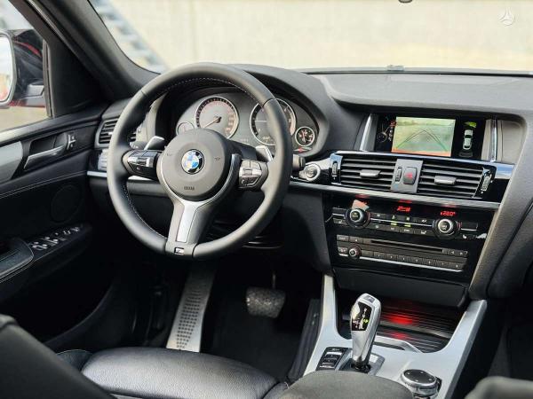 Red BMW X4 2016 in Kaunas, with an engine capacity of 2.00 L and mileage of 240 thousand km for 16900 €, photo 2 on AUTOMOTO.COM.LV