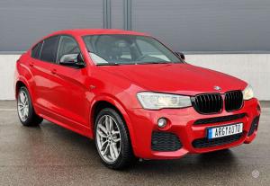 Sarkans BMW X4 2016 Kauņa, ar dzinēja tilpumu 2.00 L un nobraukumu 240 tūkst. km par 16900 €, foto 9 vietnē AUTOMOTO.COM.LV