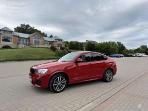 Sarkans BMW X4 2016 Viļņa, ar dzinēja tilpumu 2.00 L un nobraukumu 204 tūkst. km par 14000 €, foto  vietnē AUTOMOTO.COM.LV