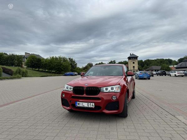 Red BMW X4 2016 in Vilnius, with an engine capacity of 2.00 L and mileage of 204 thousand km for 14000 €, photo 4 on AUTOMOTO.COM.LV