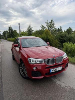 Sarkans BMW X4 2016 Kauņa, ar dzinēja tilpumu 2.99 L un nobraukumu 265 tūkst. km par 15999 €, foto 4 vietnē AUTOMOTO.COM.LV