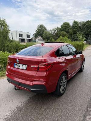 Sarkans BMW X4 2016 Kauņa, ar dzinēja tilpumu 2.99 L un nobraukumu 265 tūkst. km par 15999 €, foto 9 vietnē AUTOMOTO.COM.LV