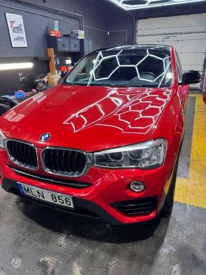 Red BMW X4 2017 in Vilnius, with an engine capacity of 2.00 L and mileage of 220 thousand km for 16900 €, photo  on AUTOMOTO.COM.LV