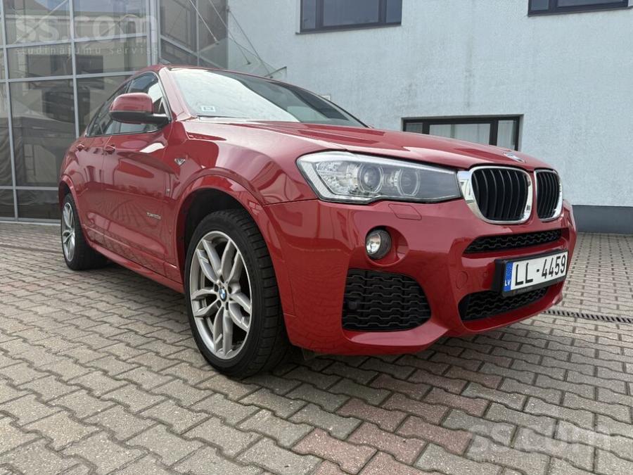 Sarkans BMW X4 2018 Rīga, ar dzinēja tilpumu 2.00 L un nobraukumu 92 tūkst. km par 22950 €, foto 2 vietnē AUTOMOTO.COM.LV