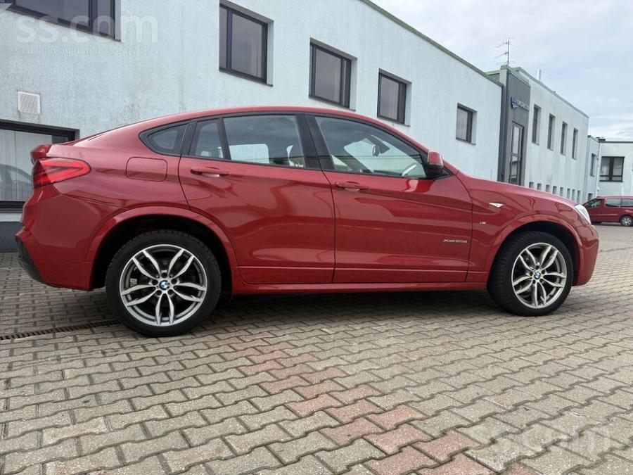 Sarkans BMW X4 2018 Rīga, ar dzinēja tilpumu 2.00 L un nobraukumu 92 tūkst. km par 22950 €, foto 6 vietnē AUTOMOTO.COM.LV