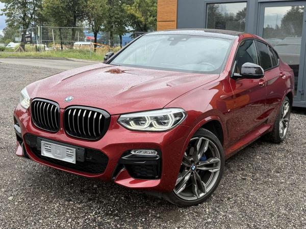 BMW X4 2018 in Kaunas on AUTOMOTO.COM.LV Red BMW X4 2018 in Kaunas, with an engine capacity of 3.00 L and mileage of 114 thousand km for 26900 €, photo 1 on AUTOMOTO.COM.LV