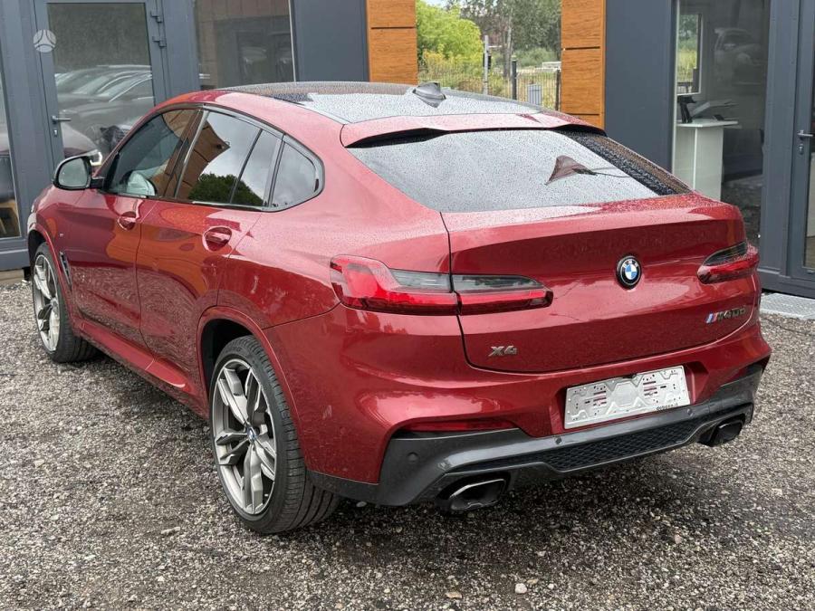 Red BMW X4 2018 in Kaunas, with an engine capacity of 3.00 L and mileage of 114 thousand km for 26900 €, photo 6 on AUTOMOTO.COM.LV