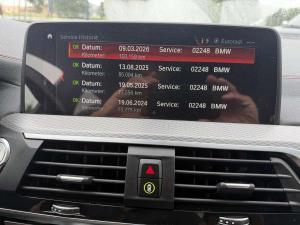Red BMW X4 2018 in Kaunas, with an engine capacity of 3.00 L and mileage of 114 thousand km for 26900 €, photo 39 on AUTOMOTO.COM.LV