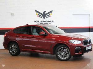 Sarkans BMW X4 2019 Kauņa, ar dzinēja tilpumu 2.00 L un nobraukumu 103 tūkst. km par 32700 €, foto 3 vietnē AUTOMOTO.COM.LV
