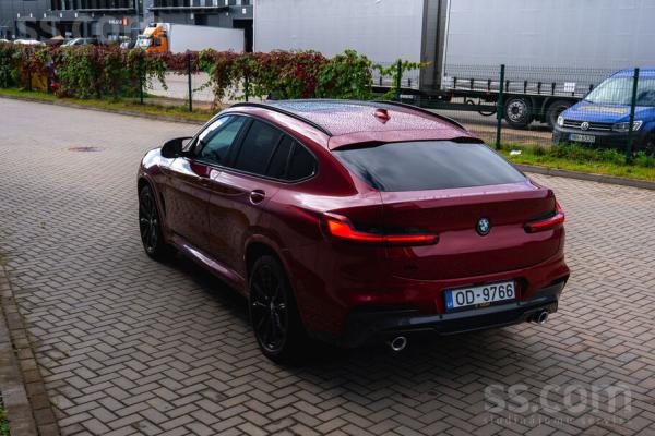 Sarkans BMW X4 2019 Rīga, ar dzinēja tilpumu 2.00 L un nobraukumu 66 tūkst. km par 38400 €, foto 6 vietnē AUTOMOTO.COM.LV