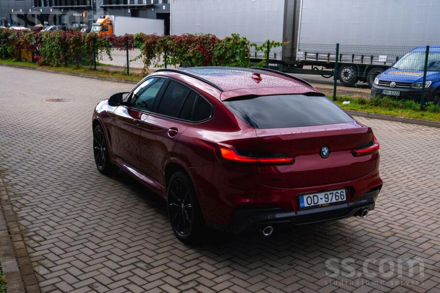 Sarkans BMW X4 2019 Rīga, ar dzinēja tilpumu 2.00 L un nobraukumu 66 tūkst. km par 38400 €, foto 7 vietnē AUTOMOTO.COM.LV