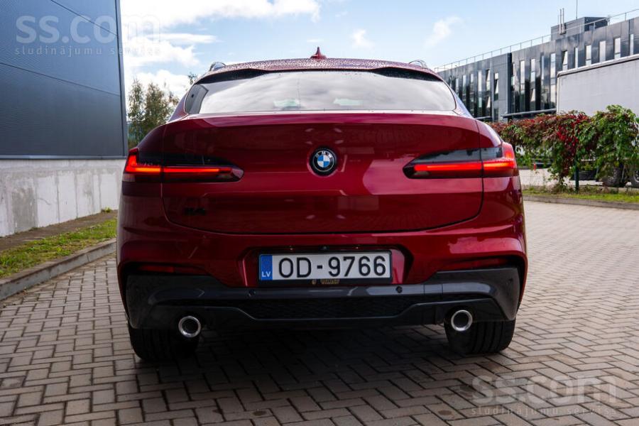 Sarkans BMW X4 2019 Rīga, ar dzinēja tilpumu 2.00 L un nobraukumu 66 tūkst. km par 38400 €, foto 8 vietnē AUTOMOTO.COM.LV