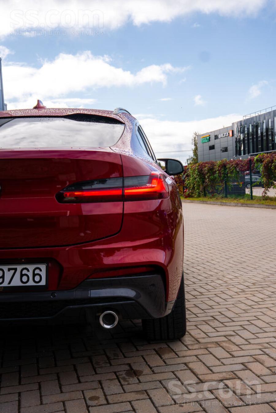 Sarkans BMW X4 2019 Rīga, ar dzinēja tilpumu 2.00 L un nobraukumu 66 tūkst. km par 38400 €, foto 16 vietnē AUTOMOTO.COM.LV