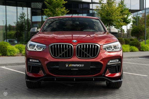 Sarkans BMW X4 2019 Viļņa, ar dzinēja tilpumu 3.00 L un nobraukumu 36 tūkst. km par 33200 €, foto 3 vietnē AUTOMOTO.COM.LV