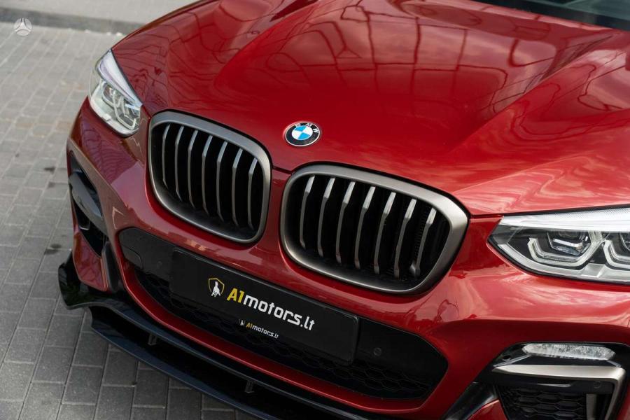 Sarkans BMW X4 2019 Viļņa, ar dzinēja tilpumu 3.00 L un nobraukumu 36 tūkst. km par 33200 €, foto 5 vietnē AUTOMOTO.COM.LV